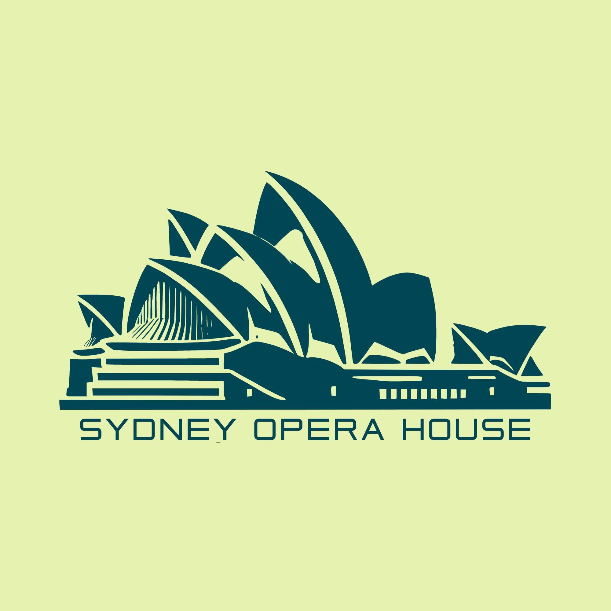 Sydney Opera House Laser Cut Svg Dxf Files Wall Sticker Engraving Decal ...