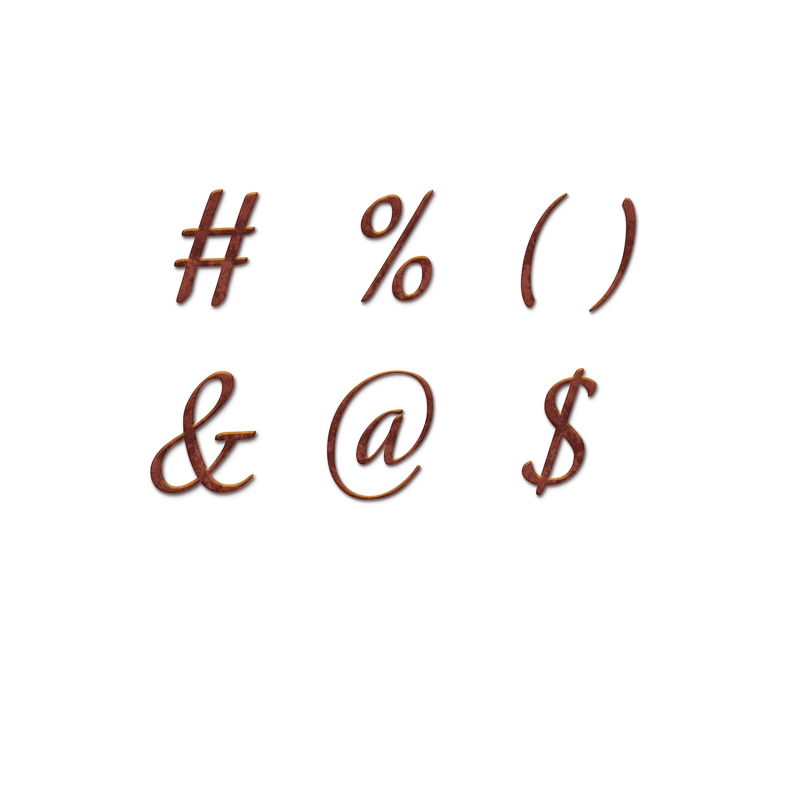 Old English Alphabet Letters and Numbers Rusty Metal Latin Alphabet A ...