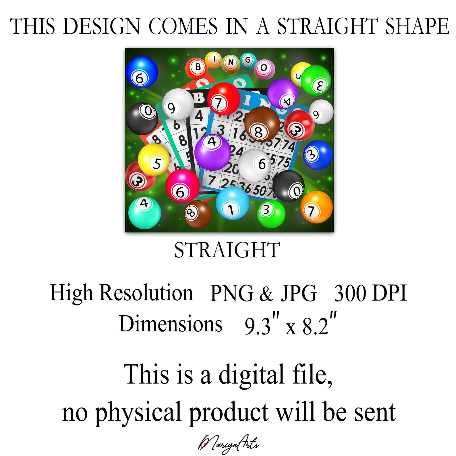 Bingo Tumbler Wrap PNG 20oz Skinny Tumbler Sublimation Design Bingo ...