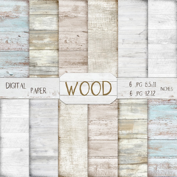 Distressed Wood - Etsy