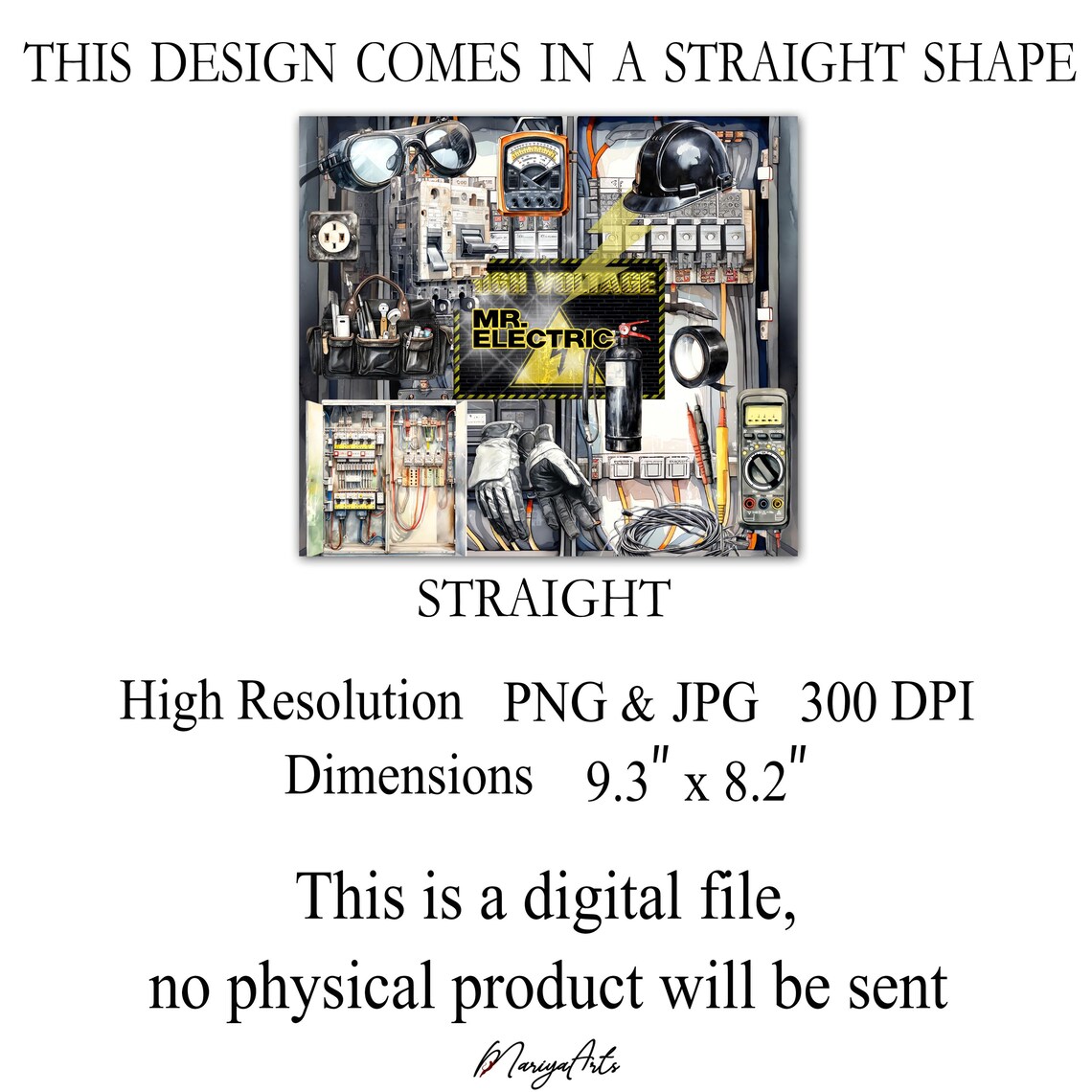 Electrical Engineer Tumbler Wrap PNG 20oz Skinny Tumbler Electrician ...