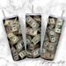 Money Tumbler Wrap PNG 20oz Skinny Tumbler Raining Dollars Falling ...