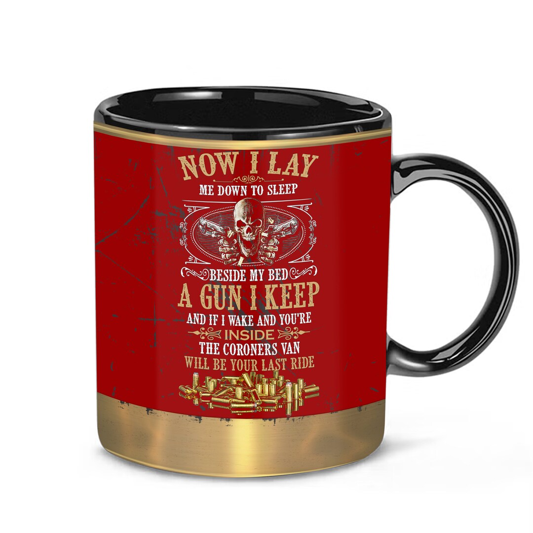 Shotgun Shell Mug Wrap Rifle Bullet 11oz & 15oz Hunter Hunting Mug ...