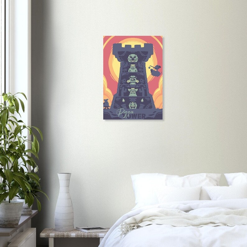 Pizza Tower Poster - Etsy