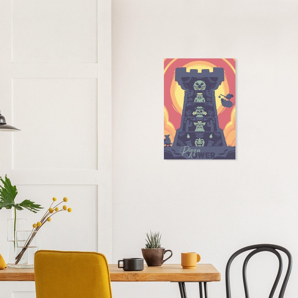 Pizza Tower Poster - Etsy