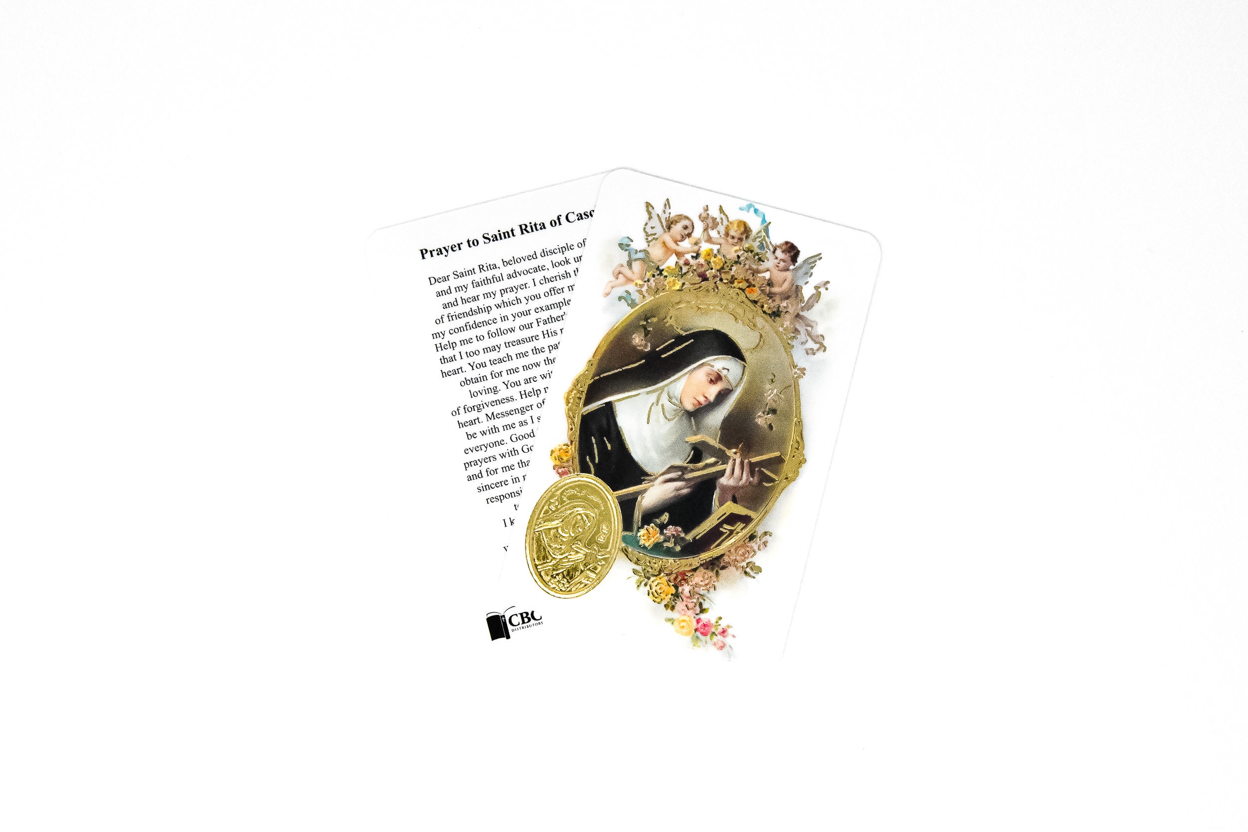Saint Rita of Cascia Prayer Card - Etsy