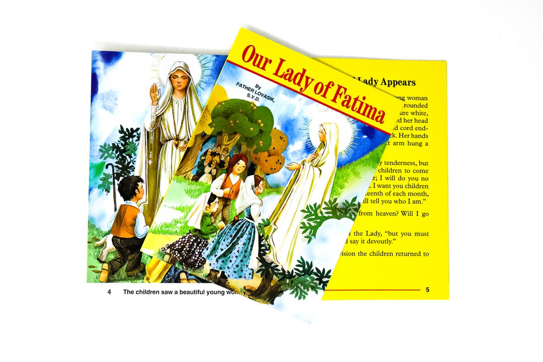 Our Lady of Fatima Children's Book - Etsy