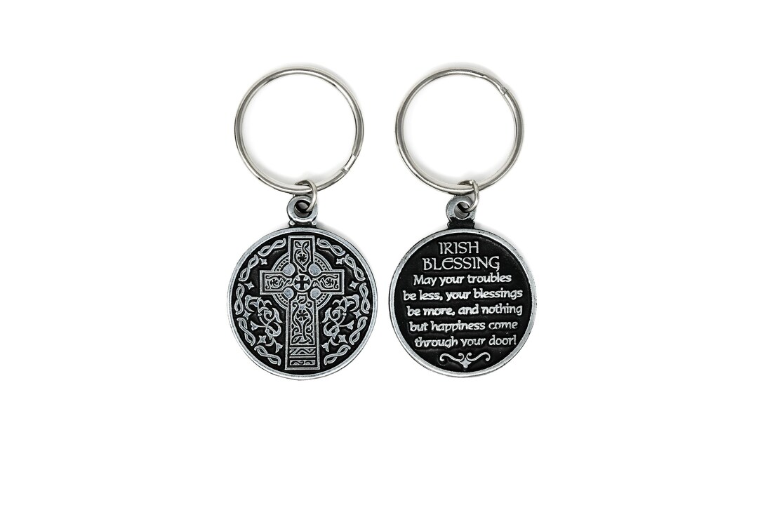 Irish Blessing Key Ring - Key Chain - Etsy