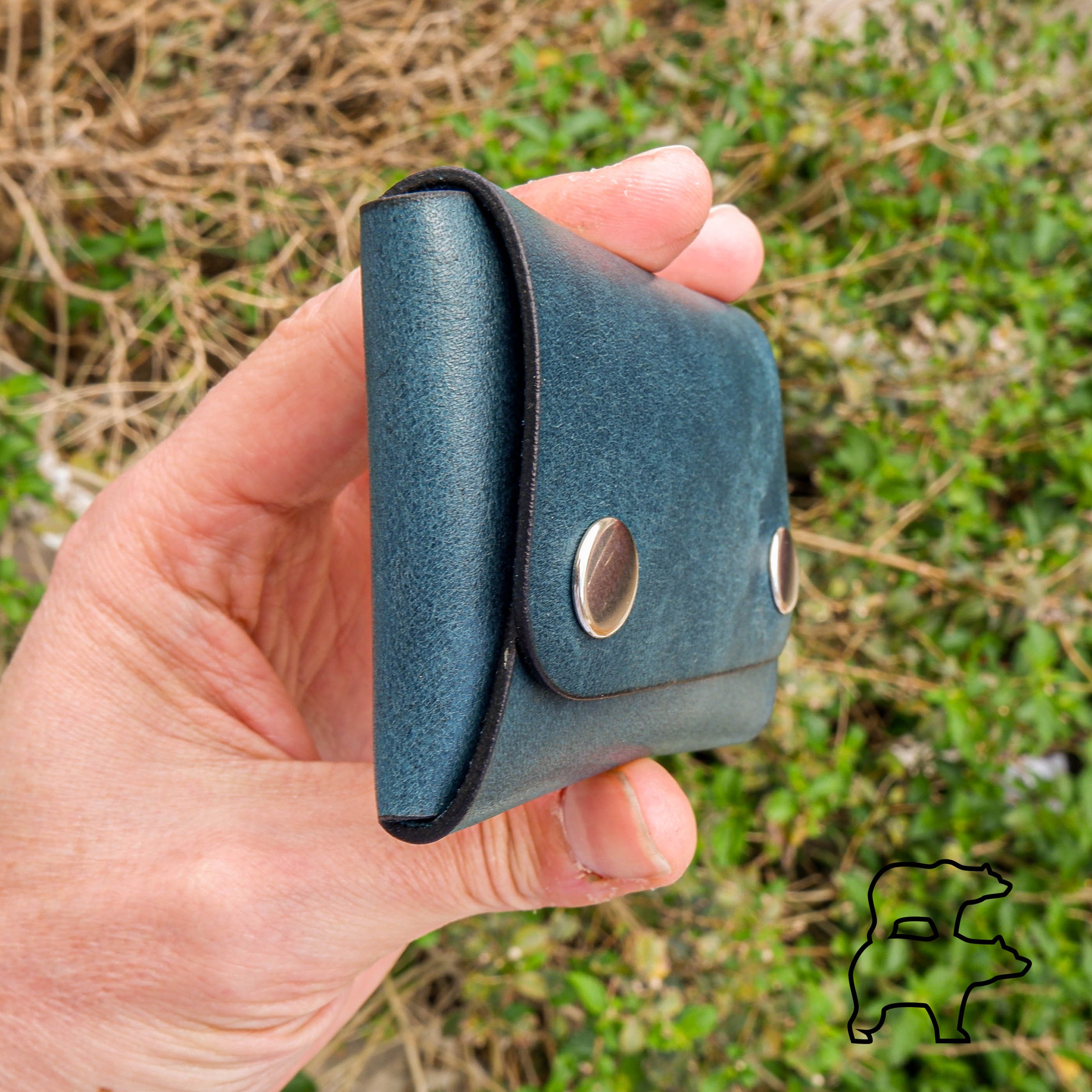 Leather Card Case, Basic Card Case , Leather Card Wallet , Non Stitch ...