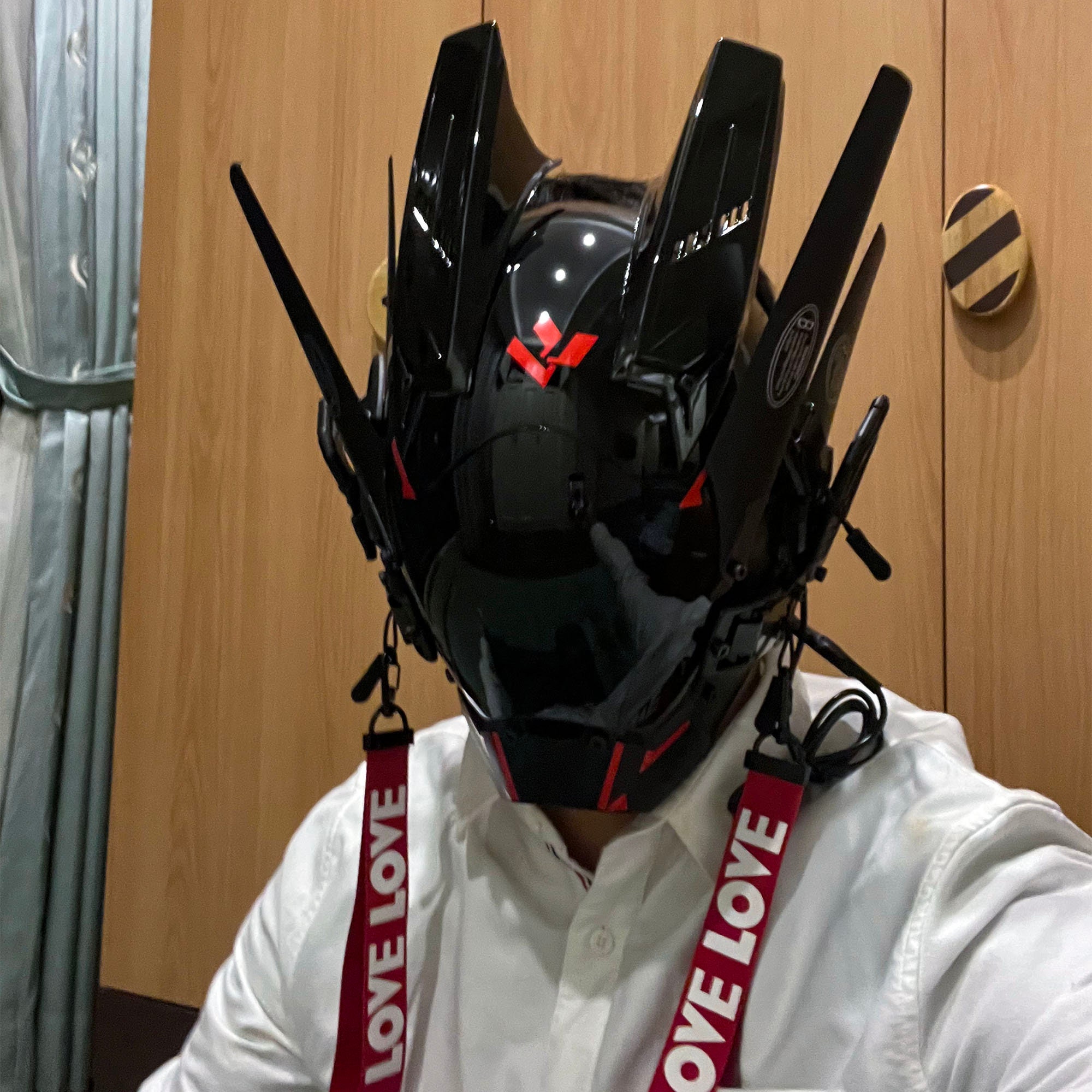 Cyberpunk Mechanical Mask Carnival Party Halloween Masquerade Men's ...