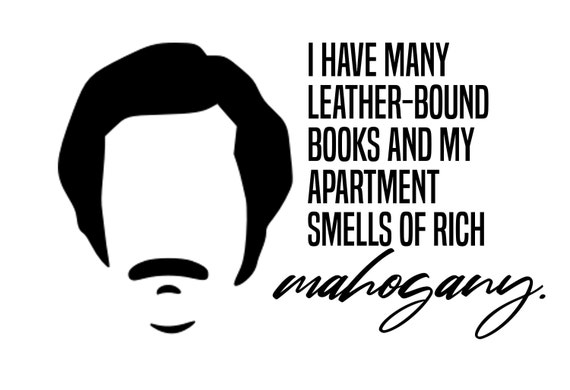 Ron Burgundy Rich Mahogany SVG Digital Download - Etsy