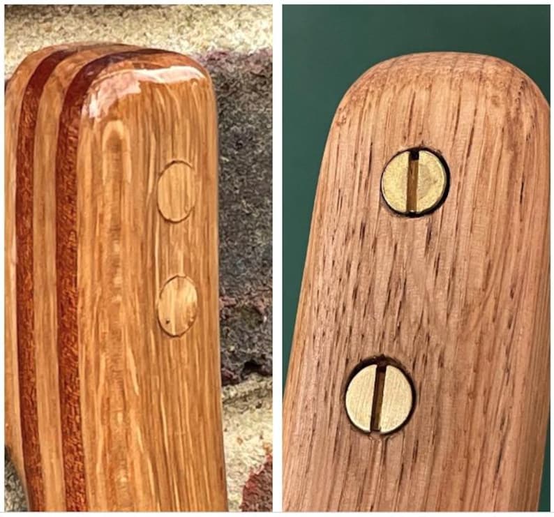 500mm/19 3/4” Stylish, Solid Wood Handrail, Handle or Grab Bar, Wall ...