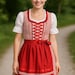Traditional Dirndl for Women | Oktoberfest Bavarian Dress - Etsy