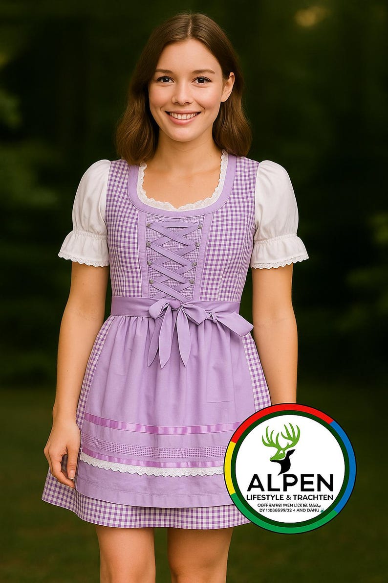 Traditional Dirndl for Women | Oktoberfest Bavarian Dress - Etsy