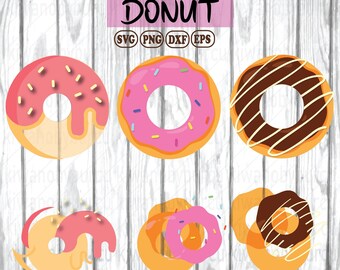 Donut Svg,donut Layered,dxf,dount Cut File,doughnut,birthday,sprinkle ...
