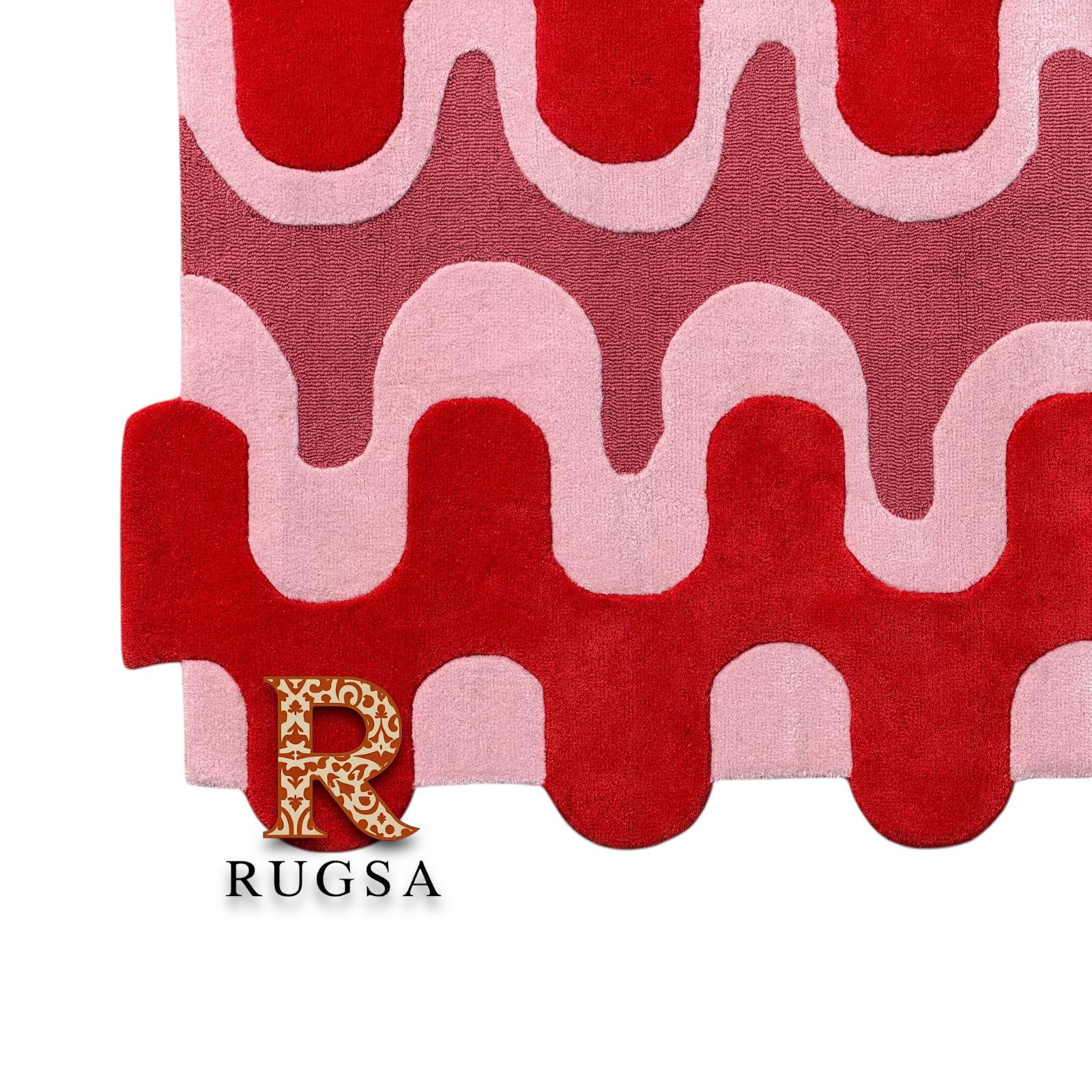 Hand Tuft Rug Irregular Shape Area Tufted Rug, Custom Handmade Rug 100% ...