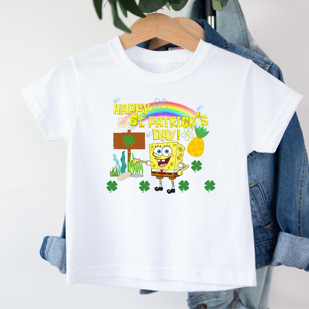 Spongebob St. Patrick's Day PNG, High Quality Image, - Etsy