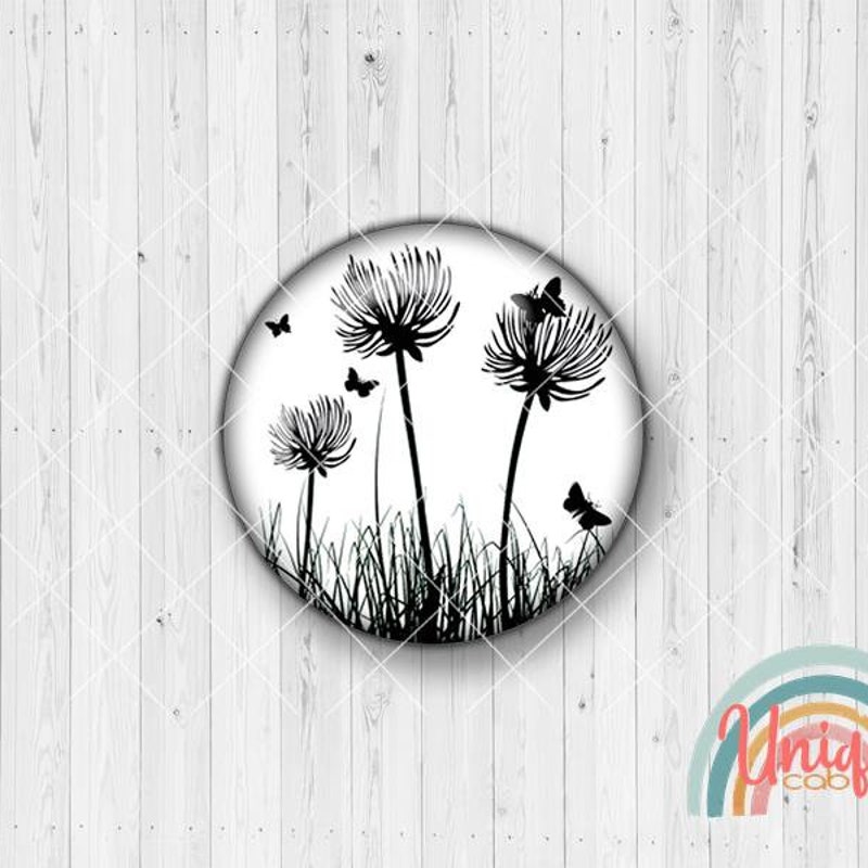 Schwarz weiß makro - Etsy.de