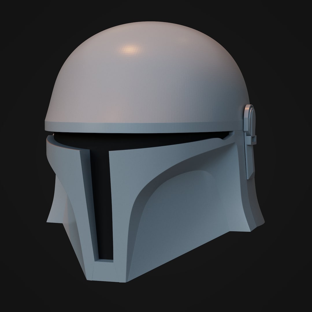 Mandalorian Sniper Helmet 3D File for 3D Printing - Etsy