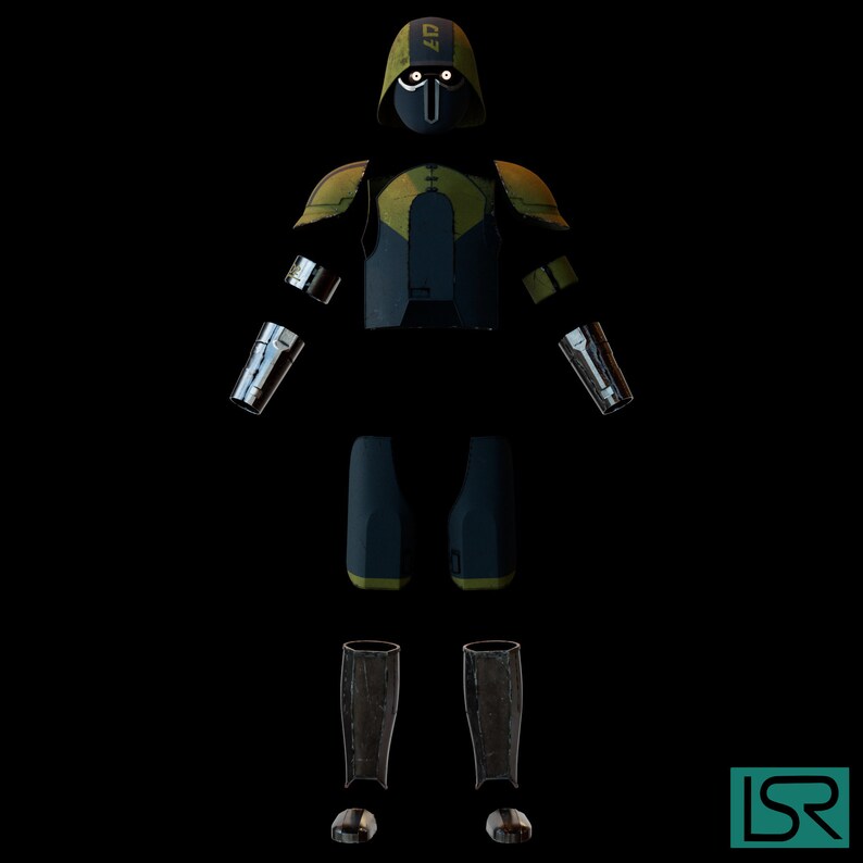 Coruscant Police Armor STL Files for 3d Printing - Etsy