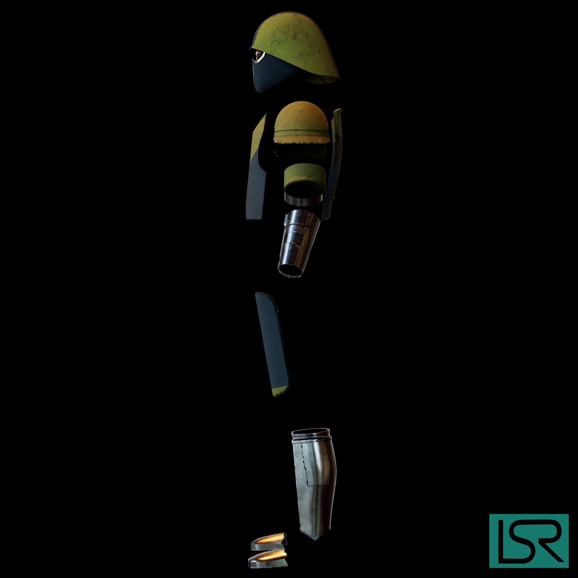 Coruscant Police Armor STL Files for 3d Printing - Etsy