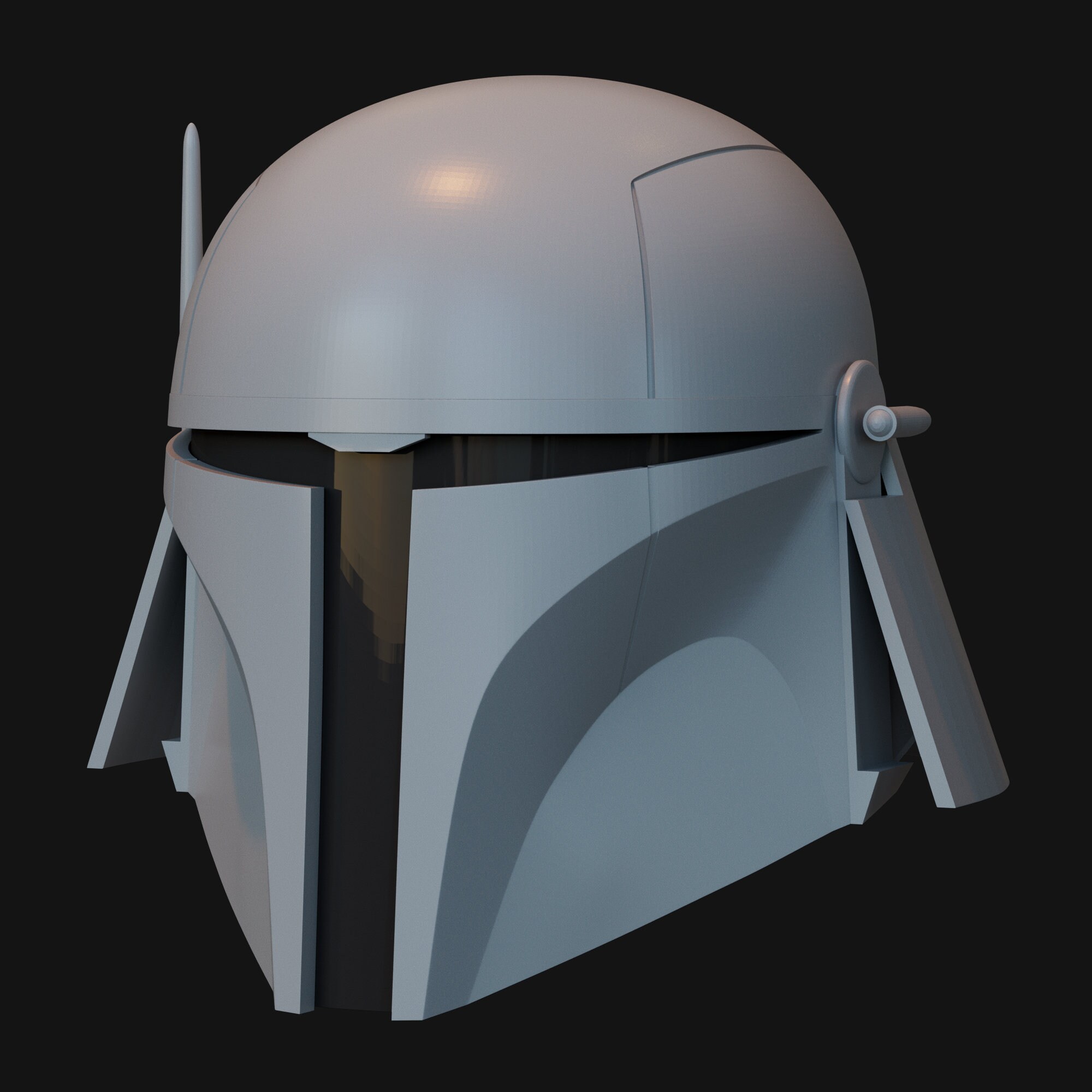 Mandalorian Gunner Helmet 3D File for 3D Printing - Etsy