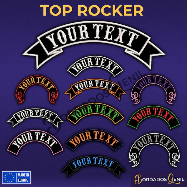 Custom Rocker Patch - Etsy