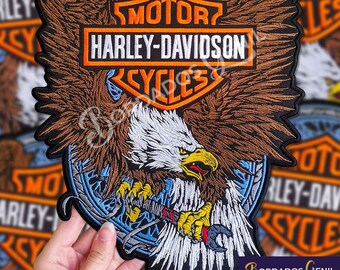 Harley Davidson Back Patch - Etsy