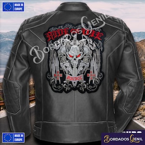 Ride or Die Biker Back Patch – Bondoc, Iron-on Vest Patch - Etsy