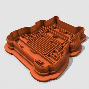 Truck / Big Rig / Semi Cookie Cutter, Stamp and Debosser Set - Etsy