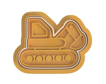 Excavator Digger Cookie Cutter - Etsy