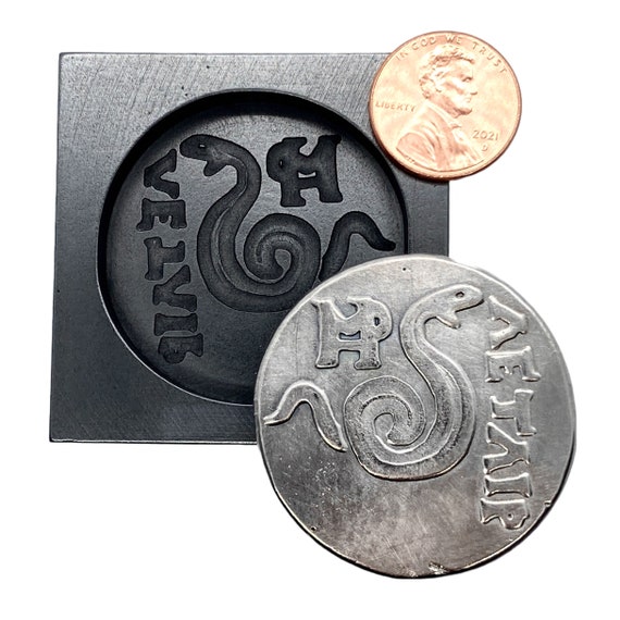SERPENT COIN 0F PHILETAIROS Graphite Coin Mold - Etsy