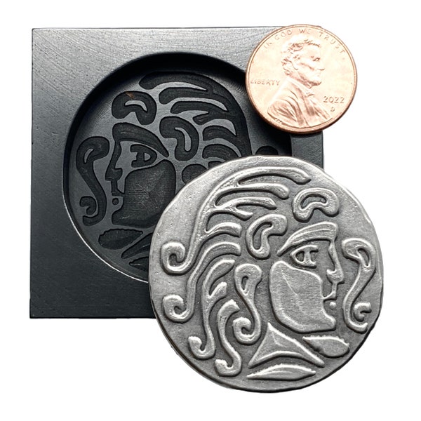 Graphite Coin Mold - Etsy