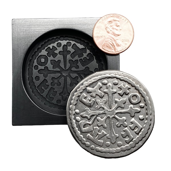 Graphite Coin Mold - Etsy