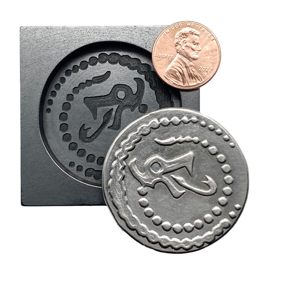 Anglo-saxon WOLF HEADED SERPENT silver Sceat 600S A.D. - Etsy