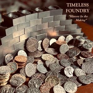 Anglo-saxon WOLF HEADED SERPENT (silver Sceat) [600’S A.D.] - Graphite ...