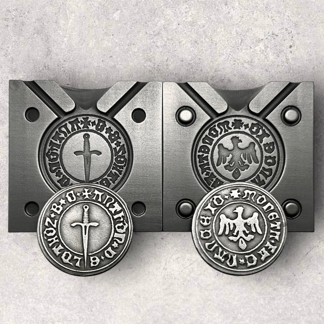 French Obole of Antione "the Good" [1500's A.D.] - 2 Sided Graphite ...