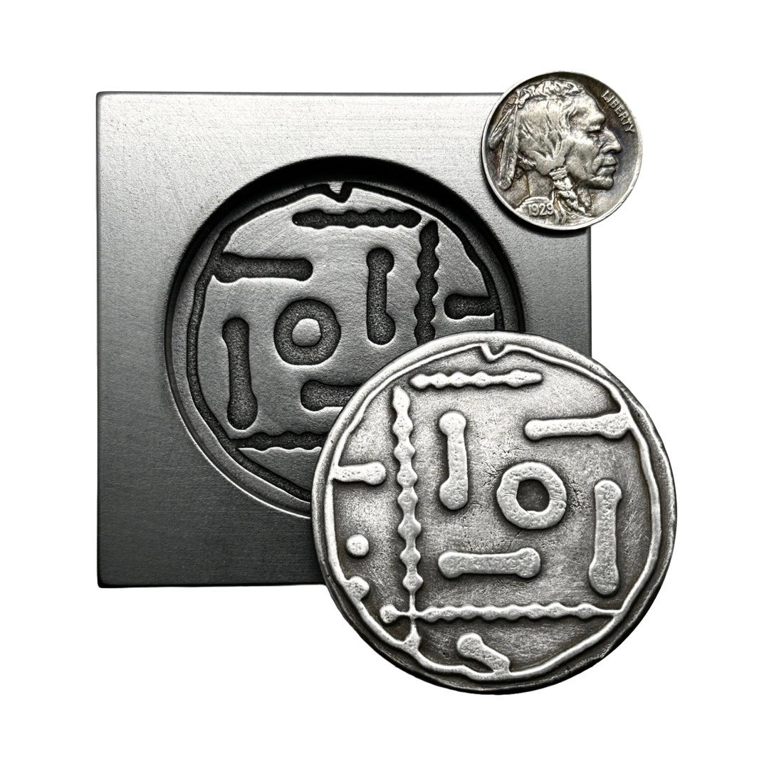 ANGLO SAXON COIN (rear Face) - Graphite Mold [710-760AD] - Etsy