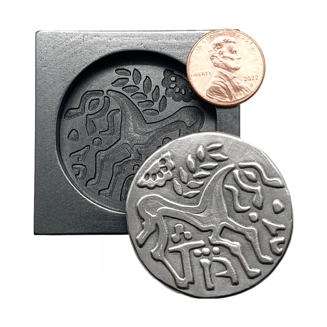 CELTIC ICENI HORSE 20 A.D. Graphite Coin Mold - Etsy