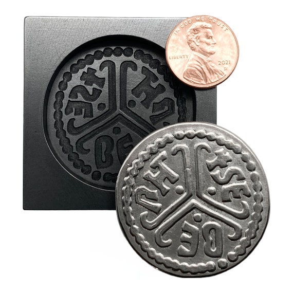 PENNY OF COENWULF 8th Century Graphite Coin Mold - Etsy
