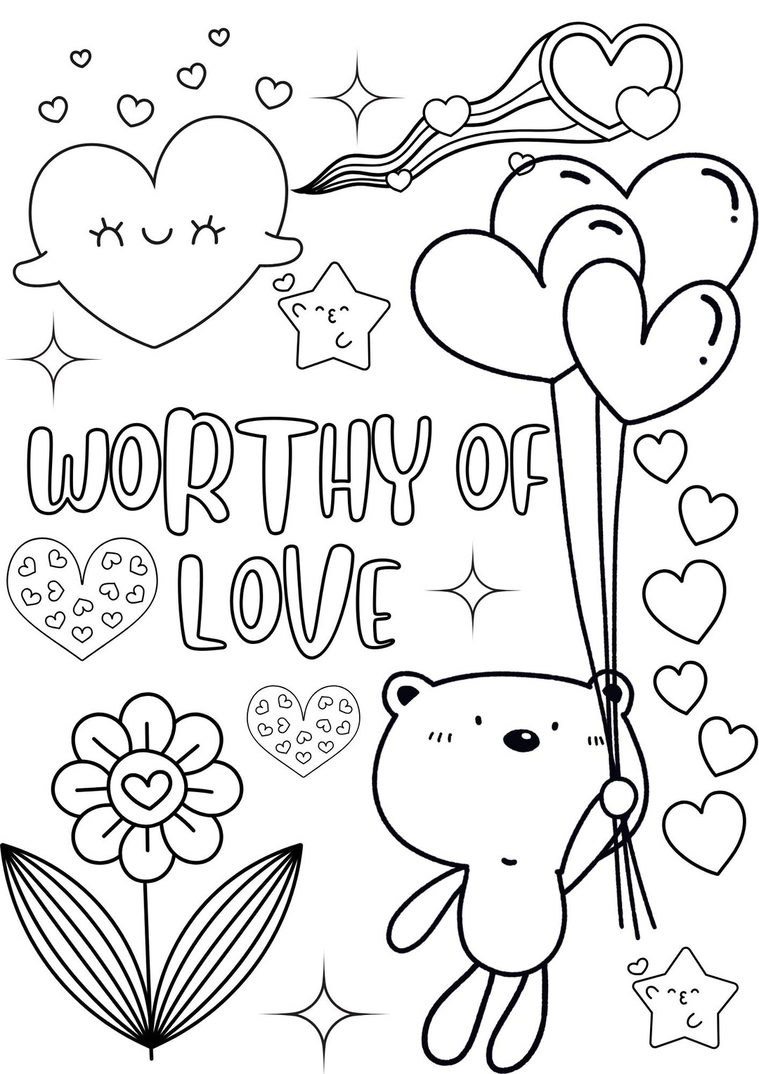 16 Pages Color Me Happy Digital Prints! - Etsy