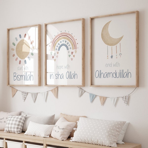 Arabic Alphabet Poster by Farasha Prints High Resolution - Etsy Canada