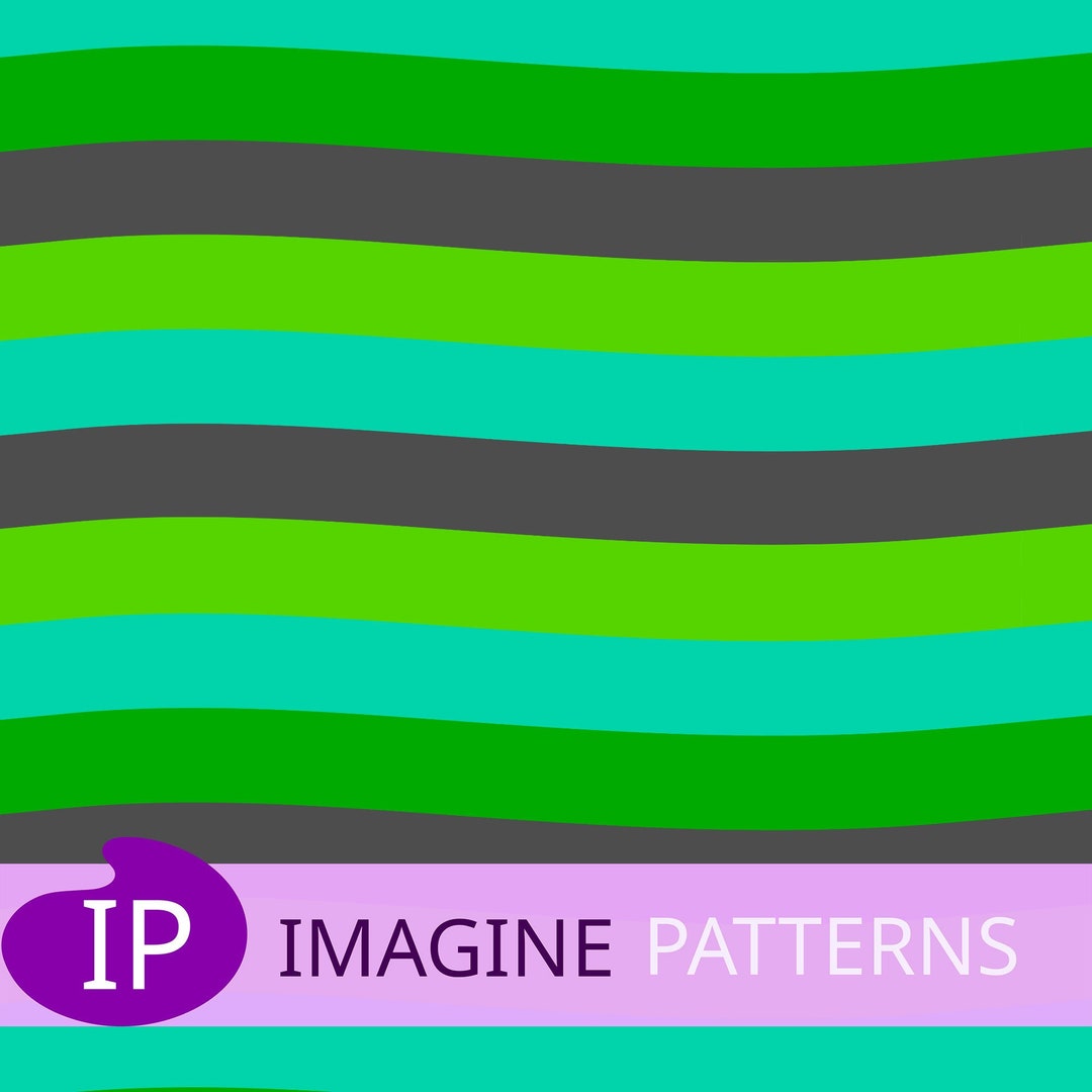 Wavy Lines Digital Print,wavy Lines Seamless Pattern,hippie Cute ...