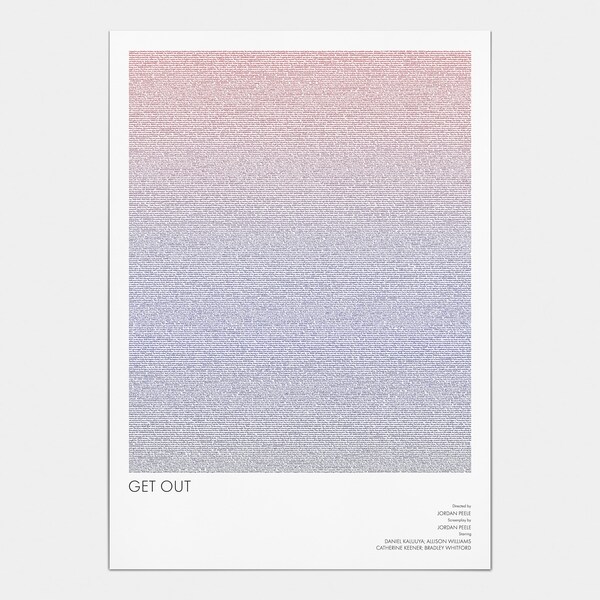 Get Out Movie Poster - Etsy