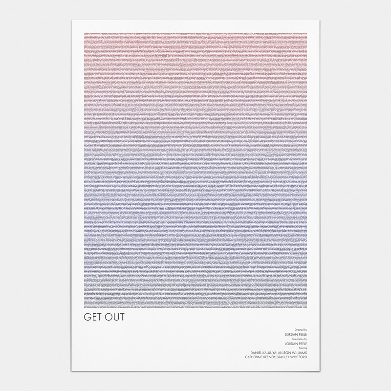 Get Out Movie Poster - Etsy