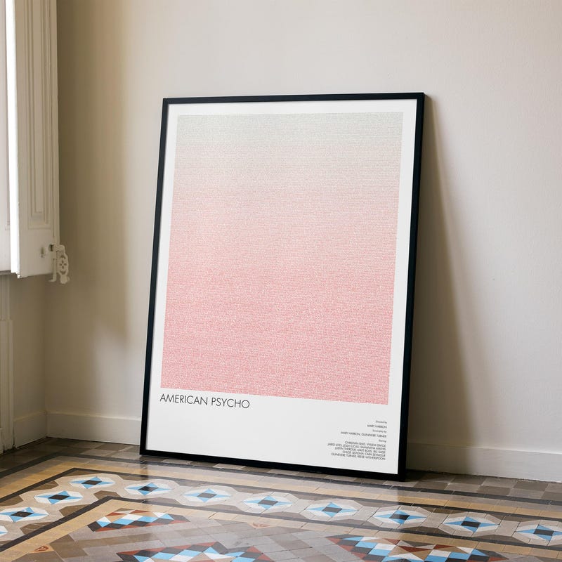 American Psycho Poster - Etsy