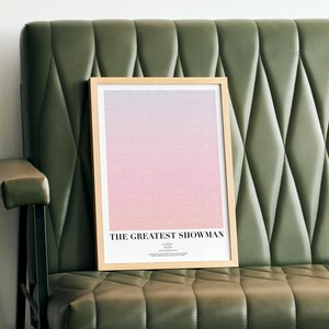 The Greatest Showman Script Movie Poster | Inspirational Musical Film ...