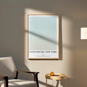 Synecdoche, New York Script Movie Poster | Full Script Art Print ...