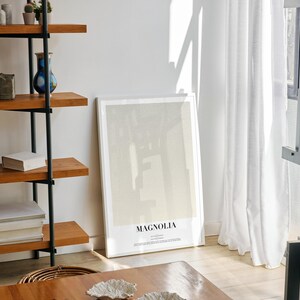 Magnolia Movie Poster | Screenplay Art Print | Minimalist Wall Decor ...