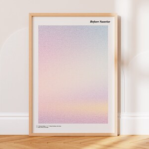 Before Sunrise Screenplay Movie Poster Art Print Film Poster Script - Etsy